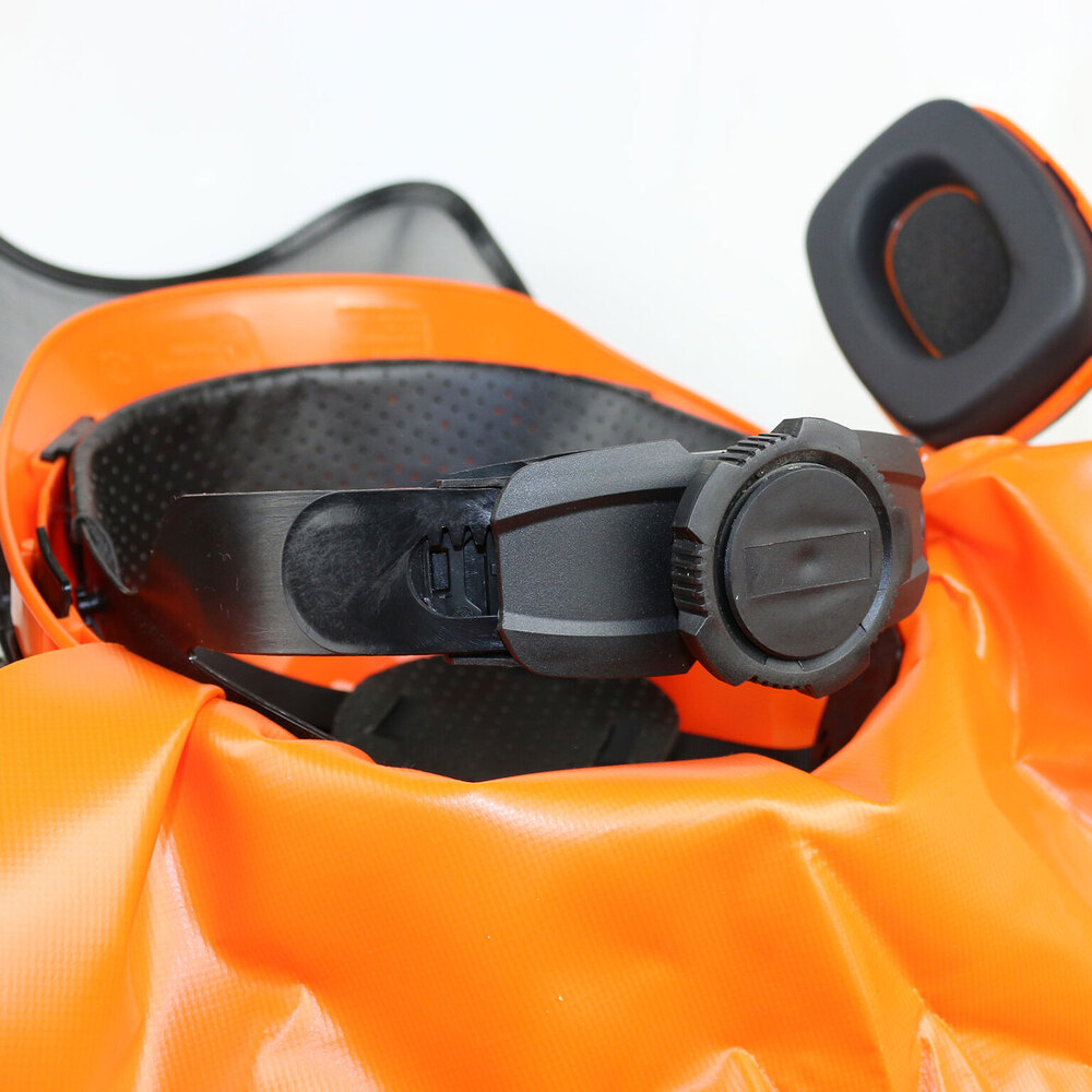 Hurricane Protective Chainsaw Pants & Safety Helmet Large Combo