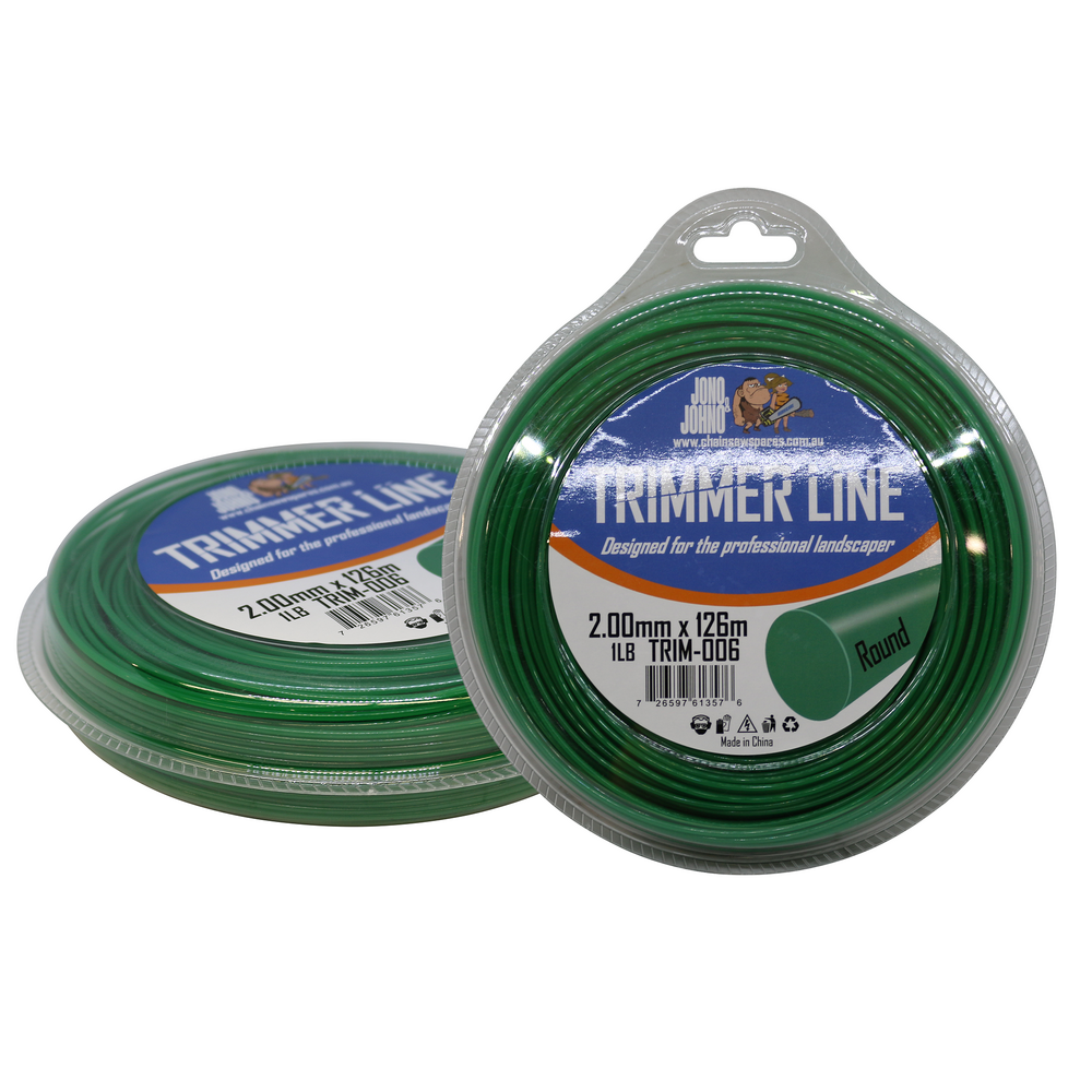 Pro Nylon Brushcutter Trimmer Whipper Snipper Line Round 2.00mm x 126m ...