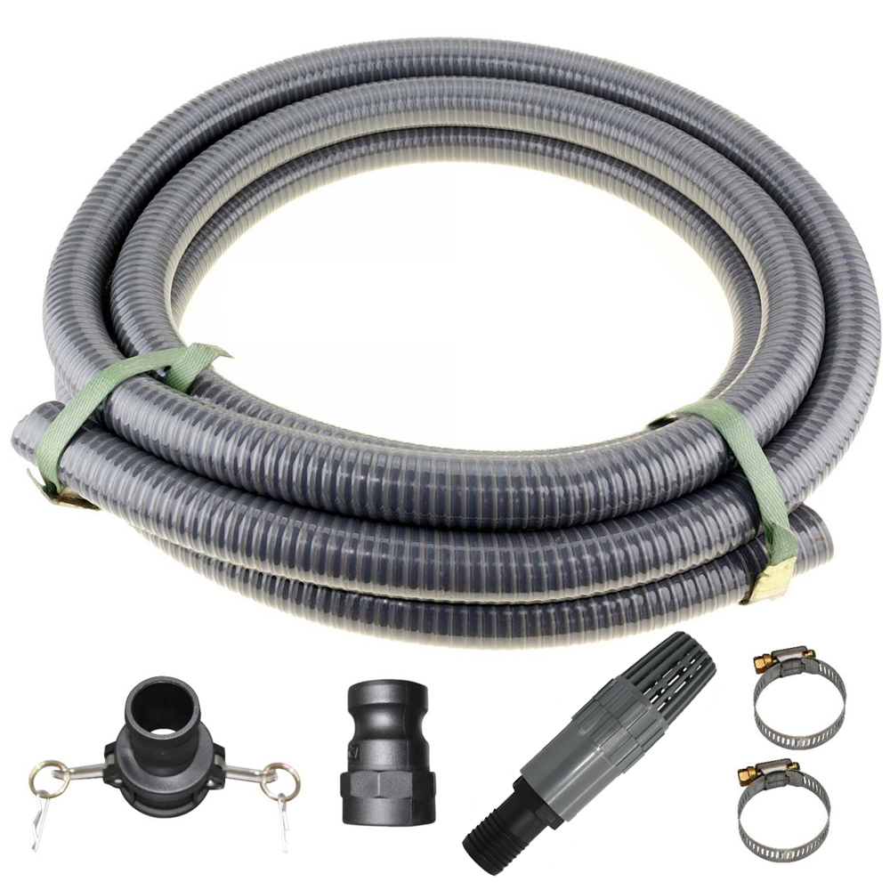 1" 5m & 10m Suction Hose Kits